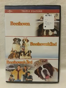 Beethoven Collection 1 2 & 3 DVD Movie Triple Feature BRAND NEW SEALED ...