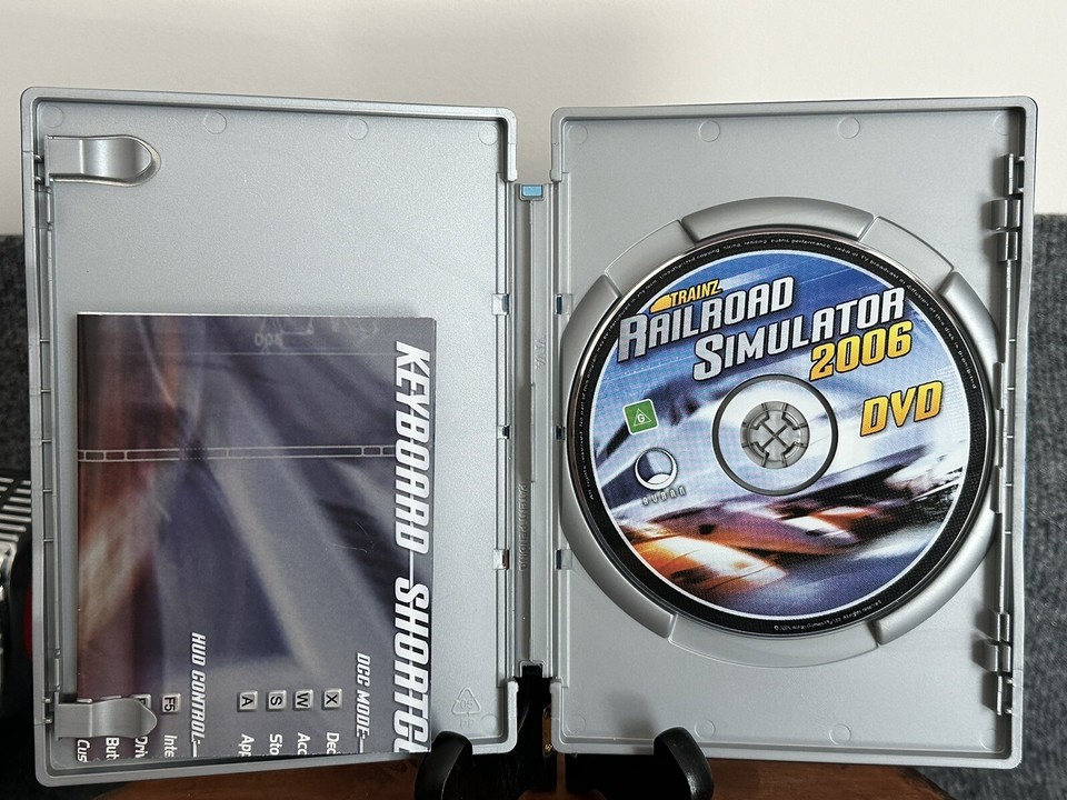 TRAINZ RAILROAD SIMULATOR 2006 LIMITED EDITION DVD Train Simulator PC ...