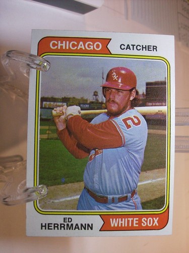 1974 Topps Baseball Card #438 Ed Herrmann (89331) | eBay