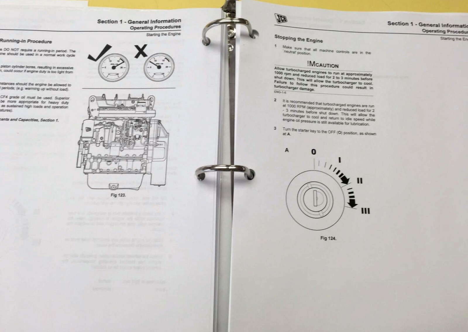 JCB 444 Engine Service Manual-9806-3000-4 | eBay