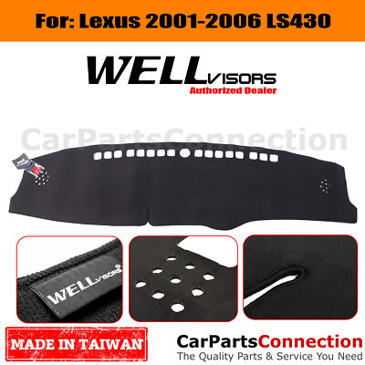 Wellvisors Dash Mat Dashboard Cover For Lexus 2001-2006 LS430 Suede ...