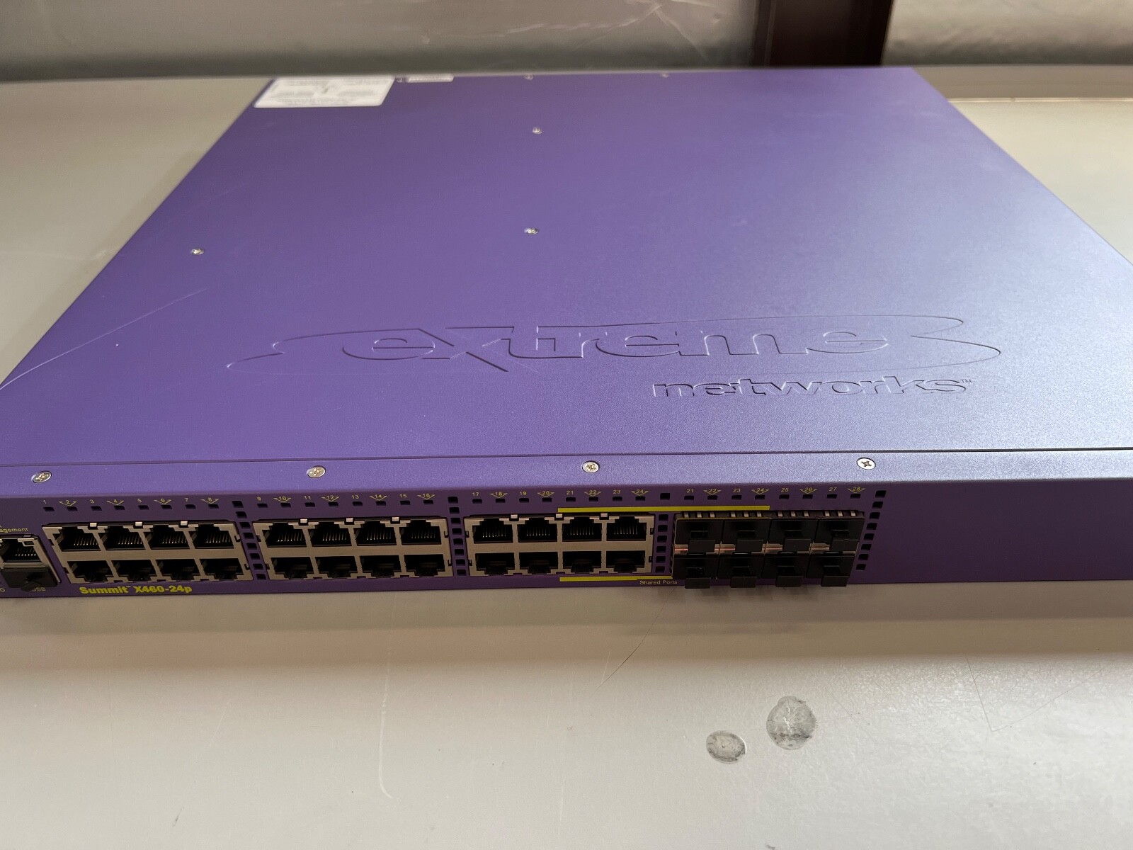 [LOT OF 5] EXTREME NETWORKS SUMMIT (X460-24P) 24PORT GIGABIT POE ...