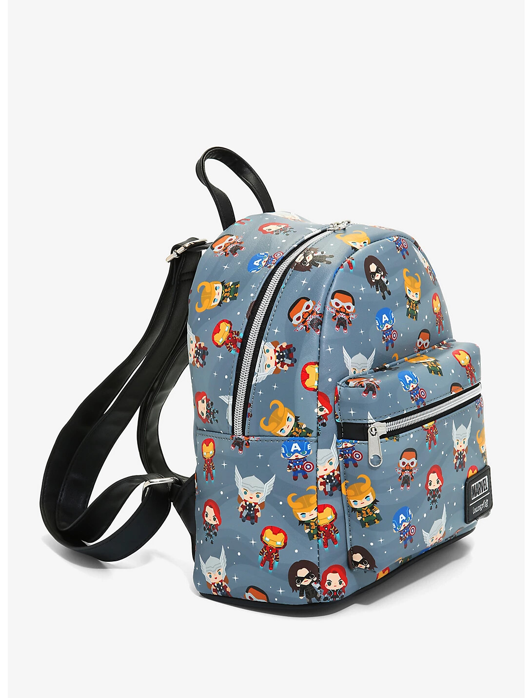 Loungefly Marvel Gray Chibi Avengers Mini Backpack | eBay