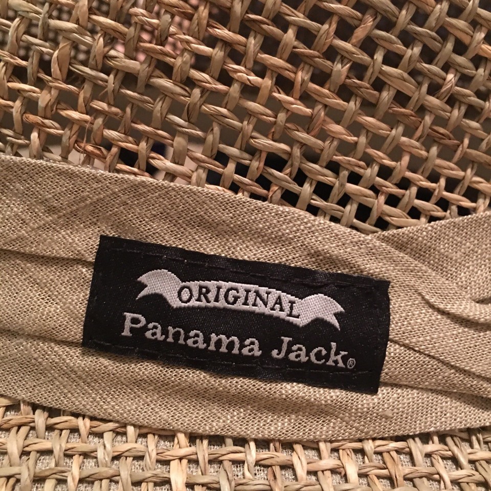 Panama Jack Matte Seagrass Safari Hat Choose Mens Size M-L-XL 2.5" Brim ...