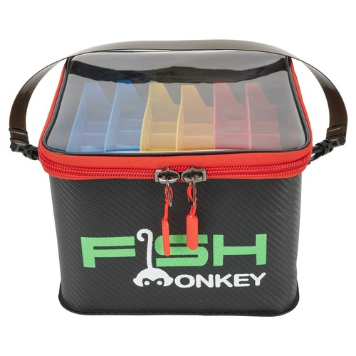 Saltwater Friendly Fishing Lure Storage Bag with 48 Slot Squid Jig Case ...