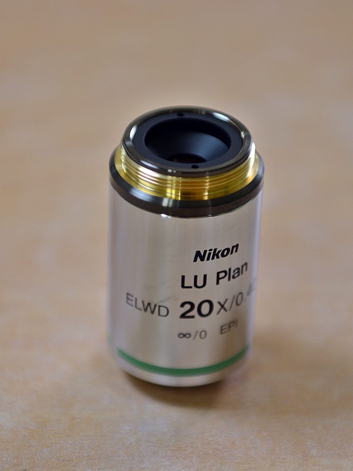 NIKON Microscope Objective Lens LU PLAN 20x/0.40 A ELWD ∞/0 WD free ...