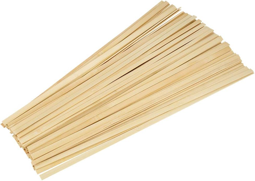 30 Pieces Bamboo Sticks Wooden Craft Sticks Extra Long Sticks for ...