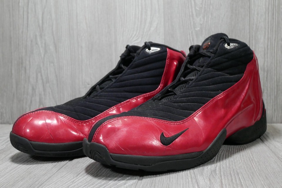 (Good Condition) Nike Air Gary Payton 4 IV OG The Glove Shoe Red ...