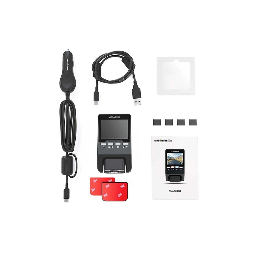 UltraDash S3 Dash Cam 3840x2160P Ultra HD 4K, Sony Starvis HDR 8M ...