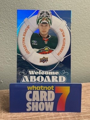 2024-25 Upper Deck Series 2 Welcome Aboard Jesper Wallstedt #WA-5 ...