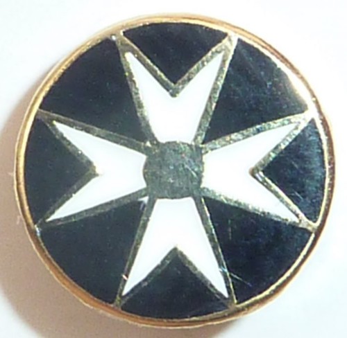 Round Masonic Knights of Malta Lapel Pin – LR095 | eBay