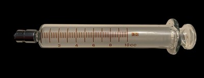 BD Multifit Glass Control 10cc Reusable Graduated Metal Luer-Lok Lab ...