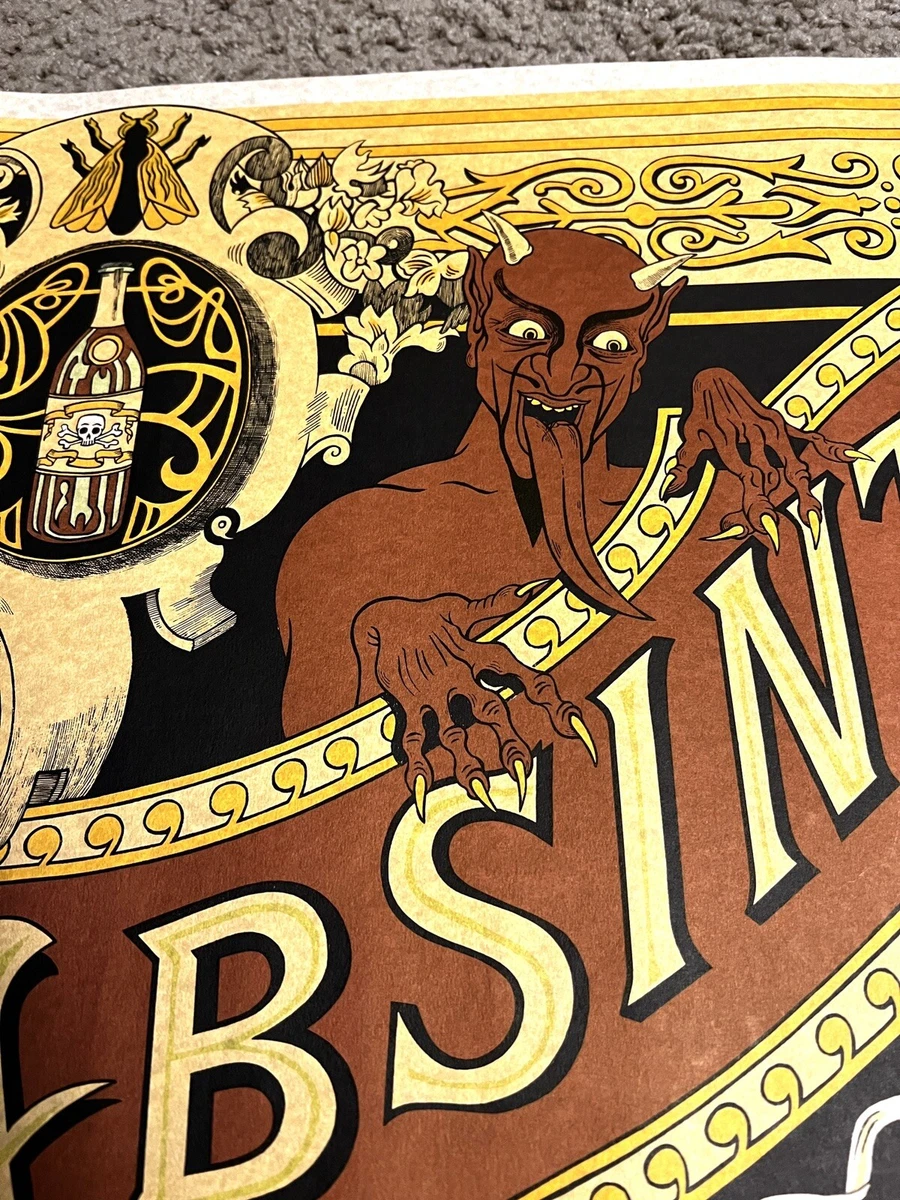 Vintage Absinthe Poster