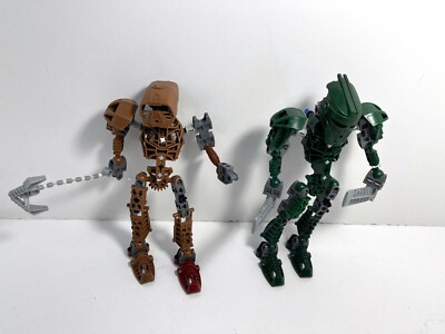 LEGO Bionicle Toa LOT: Toa Onewa 8604 + Toa Matau 8605 | eBay