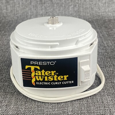 Presto TaterTwister 0293001 Electric Curly Cutter Motor/Base - Tested ...