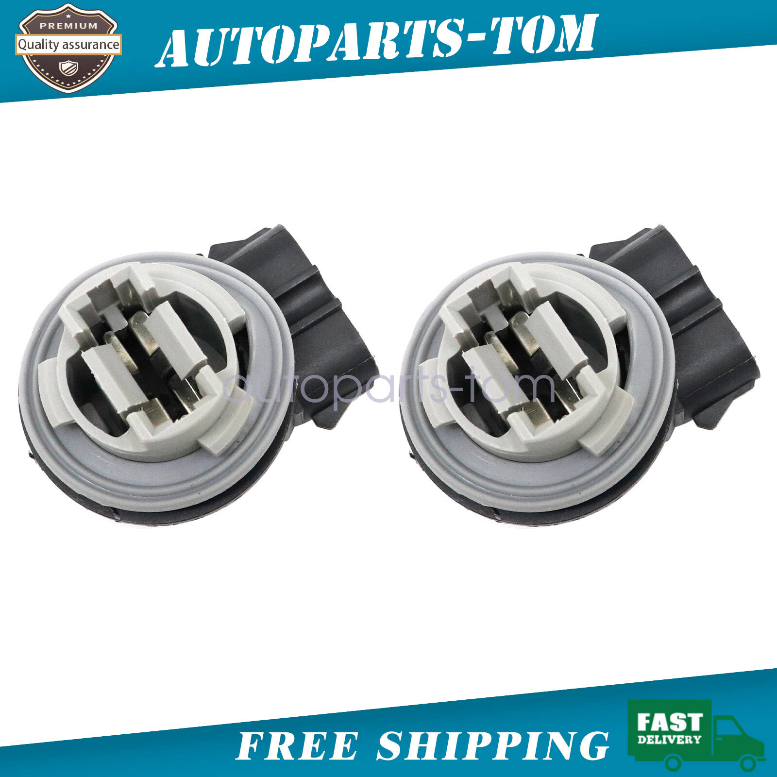 Turn Signal Front Parking Light Bulb Socket 3157 Fit For 1999-2004 Ford ...