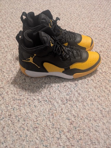 Jordan Jumpman Pro RX White/ Blk/ Yellow Men’s Size 12 Basketball Shoes ...