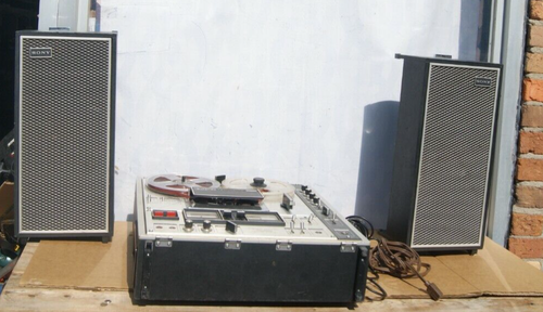 SONY TC-360 3 HEAD REEL TO REEL WITH AZMD MIC MADE IN JAPAN | eBay