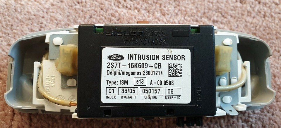 FORD FOCUS AND CMAX INTERIOR INTRUSION LIGHT 2S7T 15K609 CB WITH BULBS ...