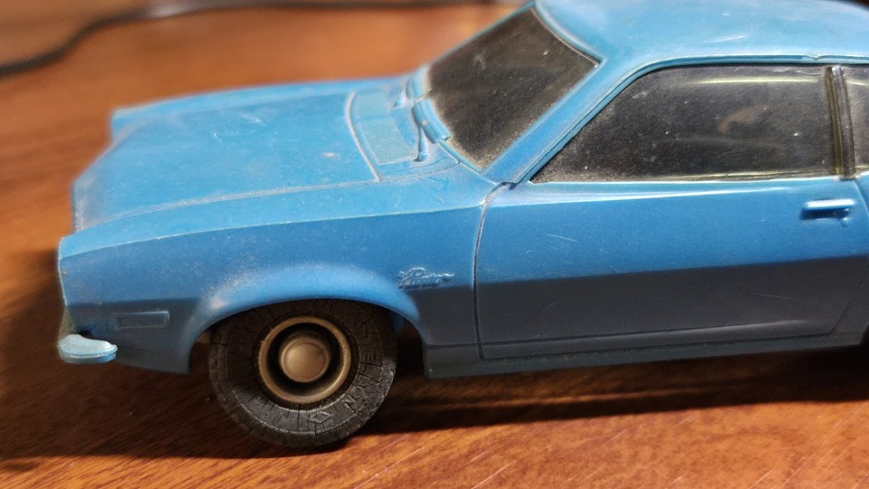 Vintage Eldon Ford Pinto Plastic Car Model Promo 1/29 Scale Blue | eBay
