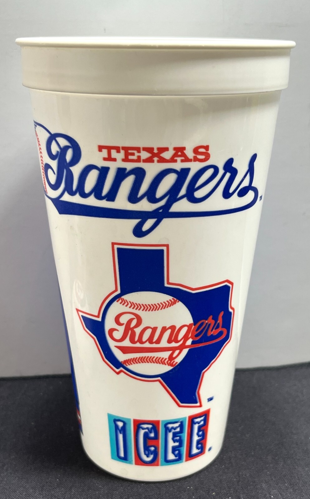 VTG Texas Rangers Lot Ivan Rodriguez Bobblehead Icee Cup Mini Plastic ...