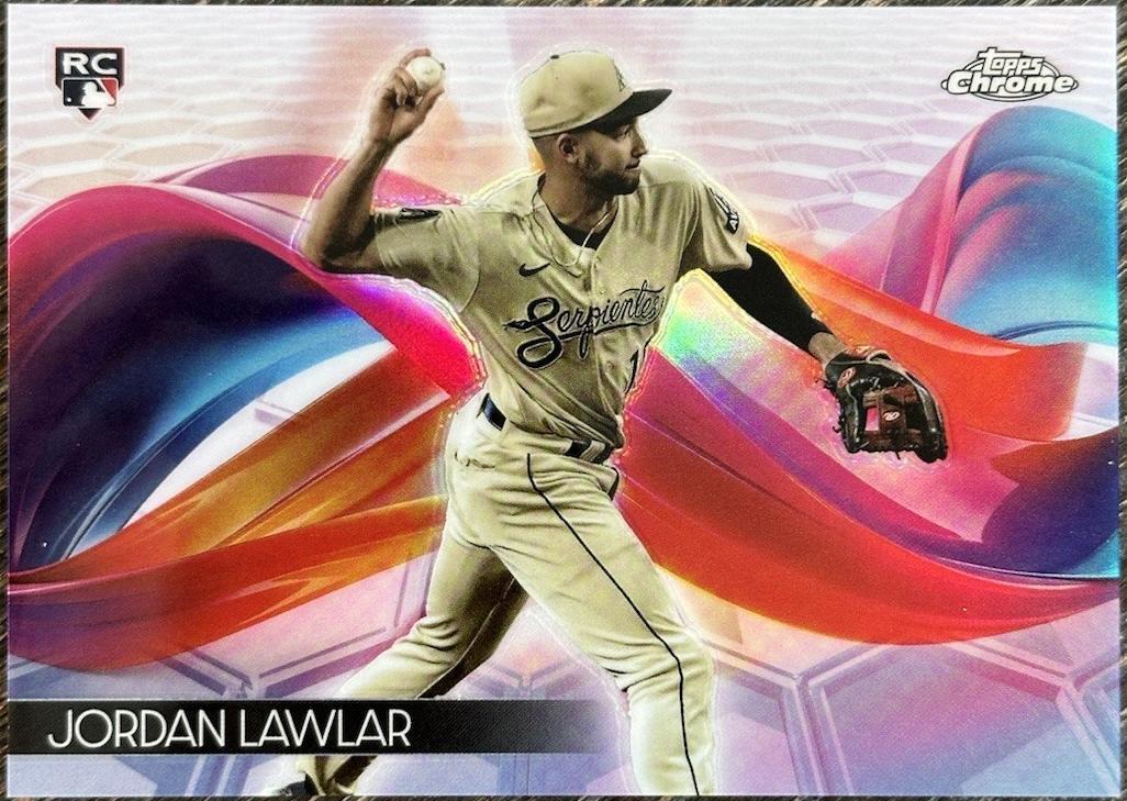 2024 Topps Chrome - Helix Jordan Lawlar #HX-14 (RC) for sale online | eBay