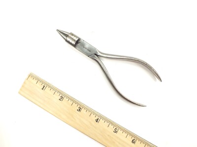 DIXON DAMASCUS 5-1/2" ROUND BULL NOSE PLIERS WIRE CUTTER LOOPING ...