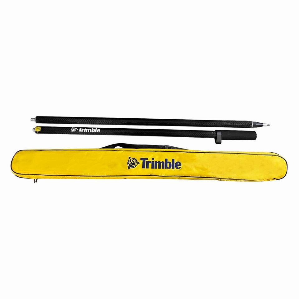 New Trimble 2M Carbon Fibre with 2 sections Stitching carbon rod pole ...