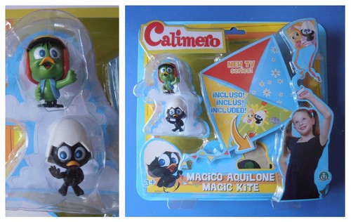 Calimero e amico passerotto verde Valeriano, con magico aquilone Giochi ...