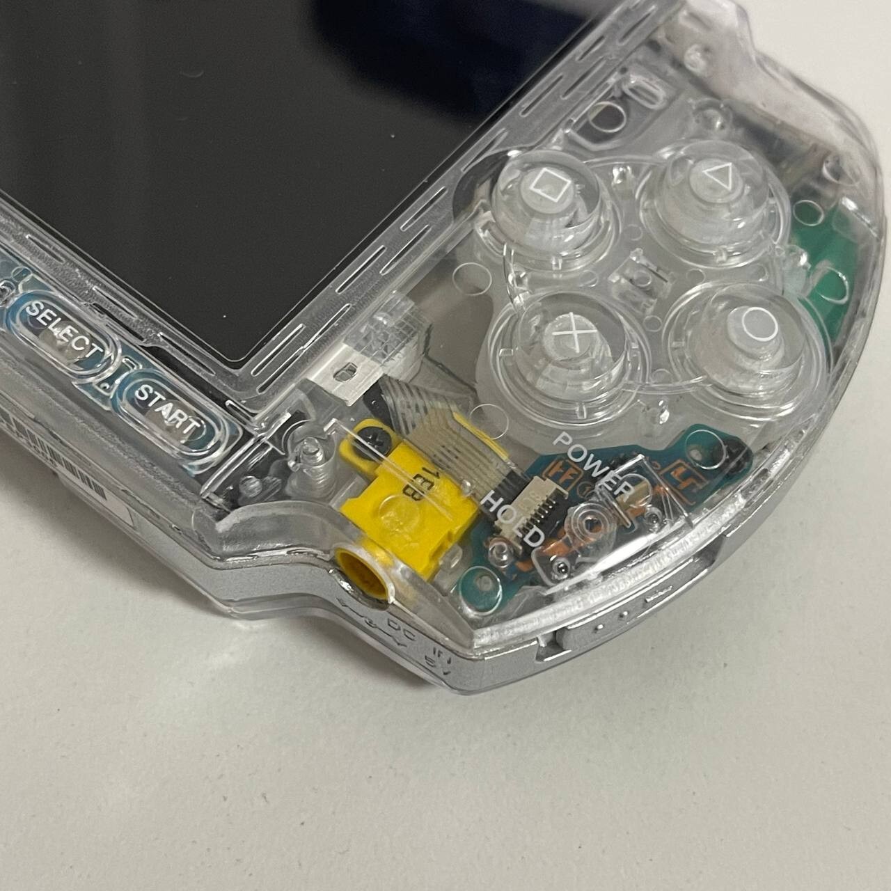 PREMIUM PSP 3000 Crystal Clear Housing • Custom DIY • Modified ...