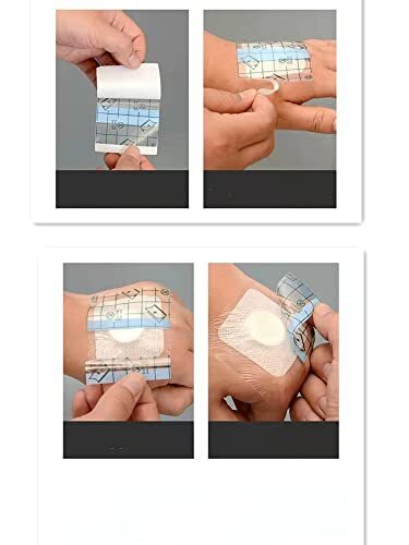 6"x2 yard Tattoo Aftercare Bandage Second Skin Waterproof Bandage Skin ...