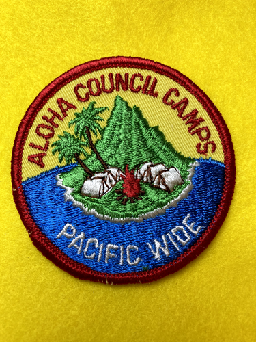 (121) Boy Scouts - Aloha Council Camps - Pacific Wide patch | eBay
