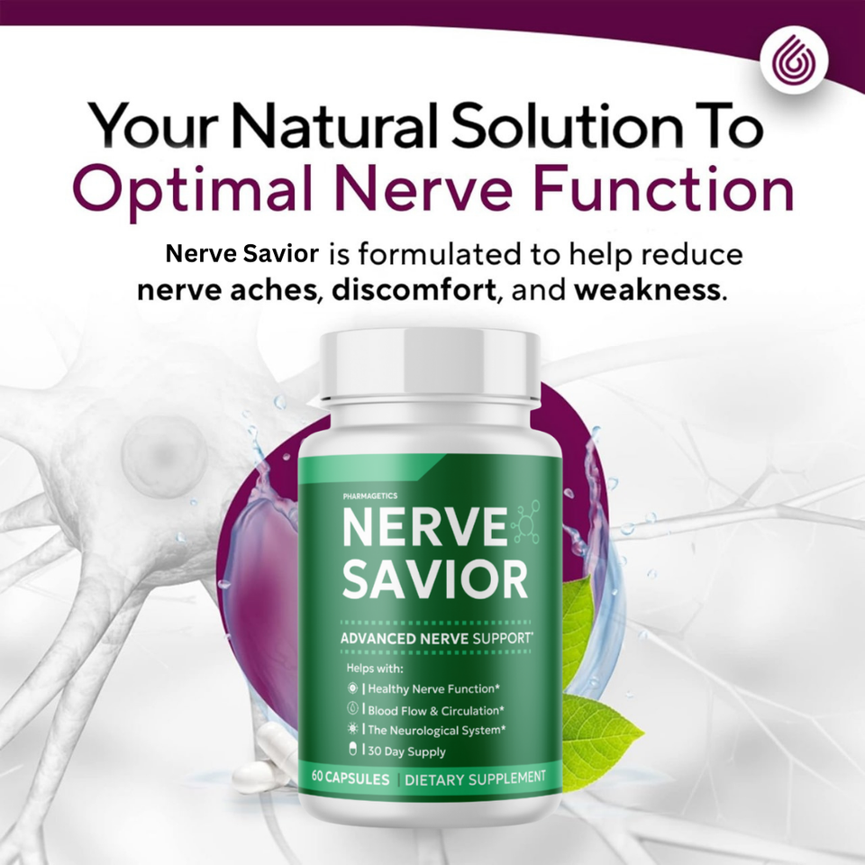 Nerve Savior Advanced Nerve Support 12 Bottles 720 Capsules | eBay