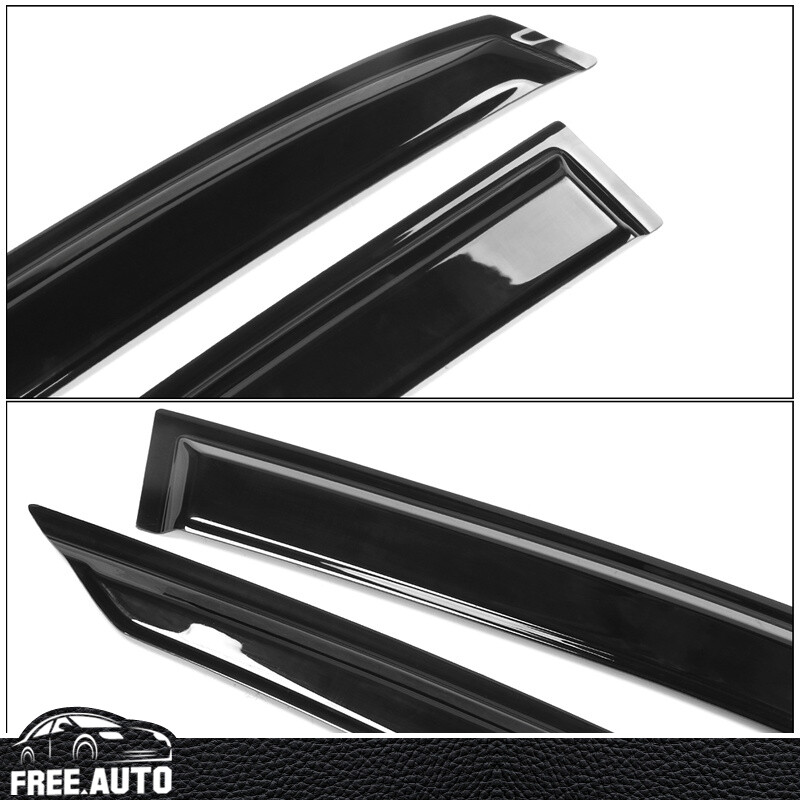 Fits 15-20 Audi A3 S3 RS3 Sedan Window Visors Rain Guard Wind Deflector ...