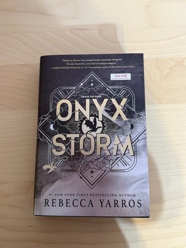 Onyx Storm - Target Exclusive Edition - by Rebecca Yarros (Hardcover ...