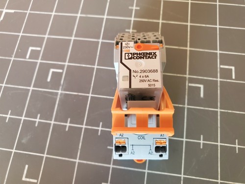 Phoenix Contact Relay Socket 2900934 W / Relay 250VAC Res. 2903688 | eBay