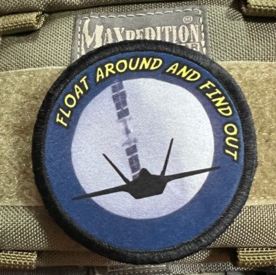 Chinese Spy Balloon F22 Raptor Float Around and Find Out Morale Patch Tactical | eBay