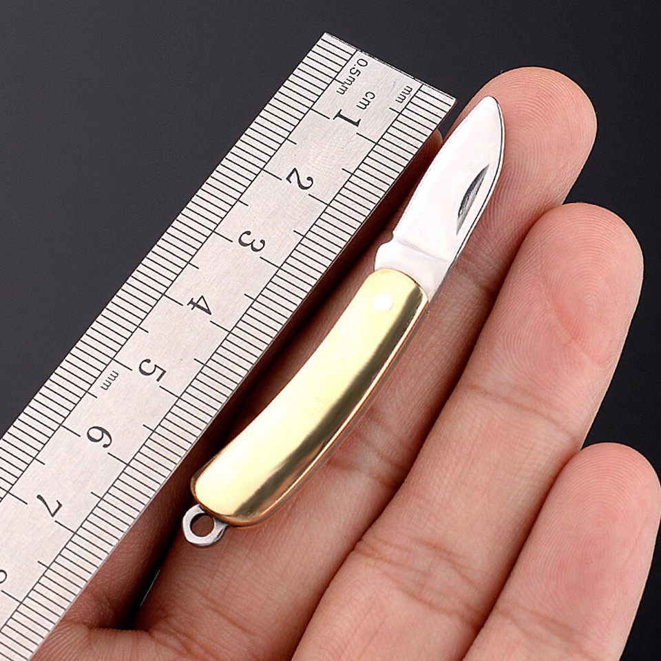 Pocket Knife Folding knife Worlds Smallest knife Mini Keychain Sharp ...