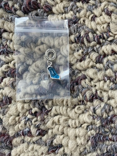 Authentic Pandora #793071C01 Disney Cinderella's Glass Slipper Dangle ...