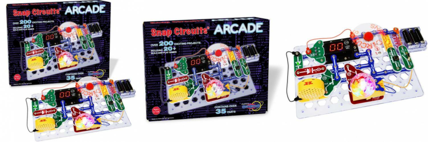 Snap Circuits Arcade Electronics Exploration Kit | Over 200 Multi ...