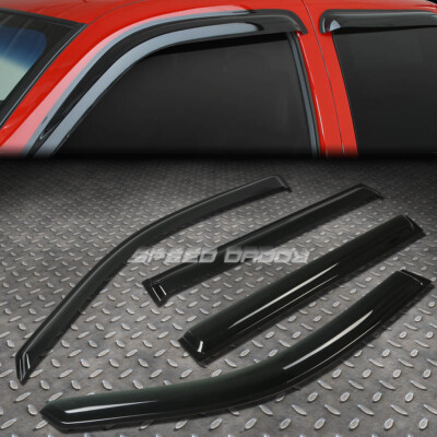 FOR 03-08 HONDA PILOT 4DR SMOKE TINT WINDOW VISOR SHADE/SUN WIND/RAIN ...