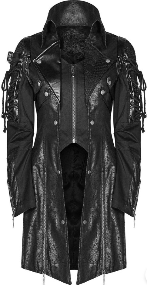 Vampire Freaks Dark Defender trench coat (black) | eBay
