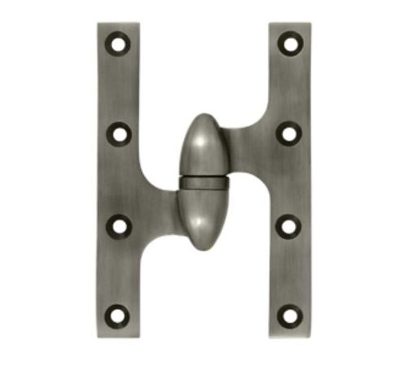 Deltana Olive Knuckle Hinge 6 X 4 Square Corner in 11 Finishes | eBay