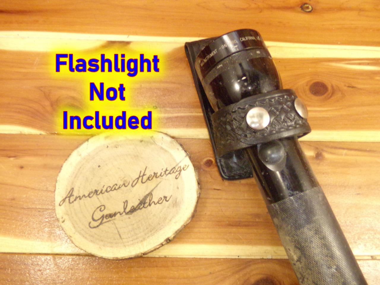 D108-P DON HUME Leather D-Cell Streamlight MagLight KelLight Flashlight ...