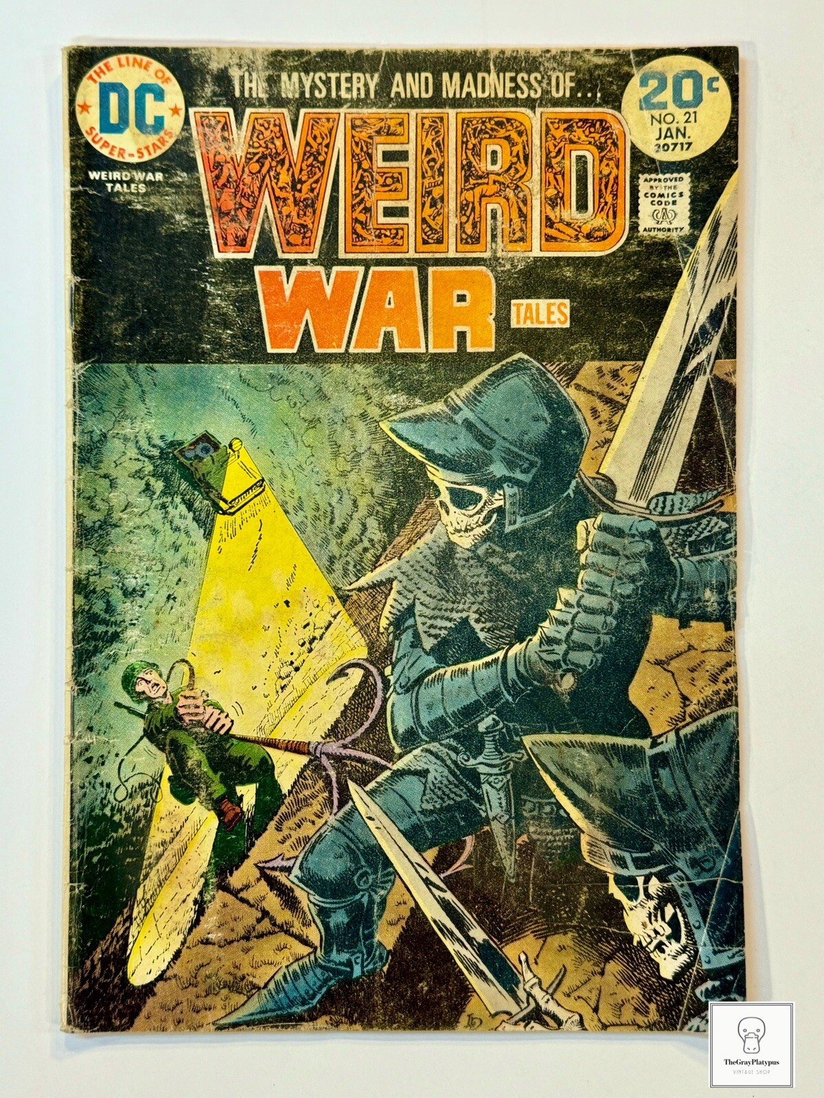 1974 Weird War Tales #21 Comic / GD-FR / DC / Da Vinci / Bronze Age ...