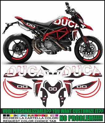 ADESIVI HYPERMOTARD 950 CONCEPT 00 KIT COMPATIBILE | eBay