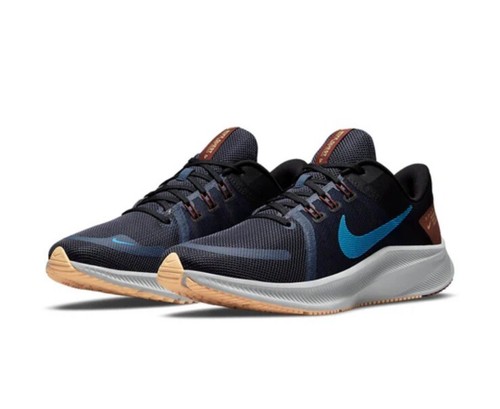 Men Nike Quest 4 Running Training Shoes Sneakers Thunder Blue/Black ...