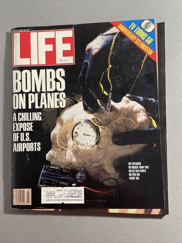 1989 March Life Magazine Bombs On Planes (LF14) | eBay
