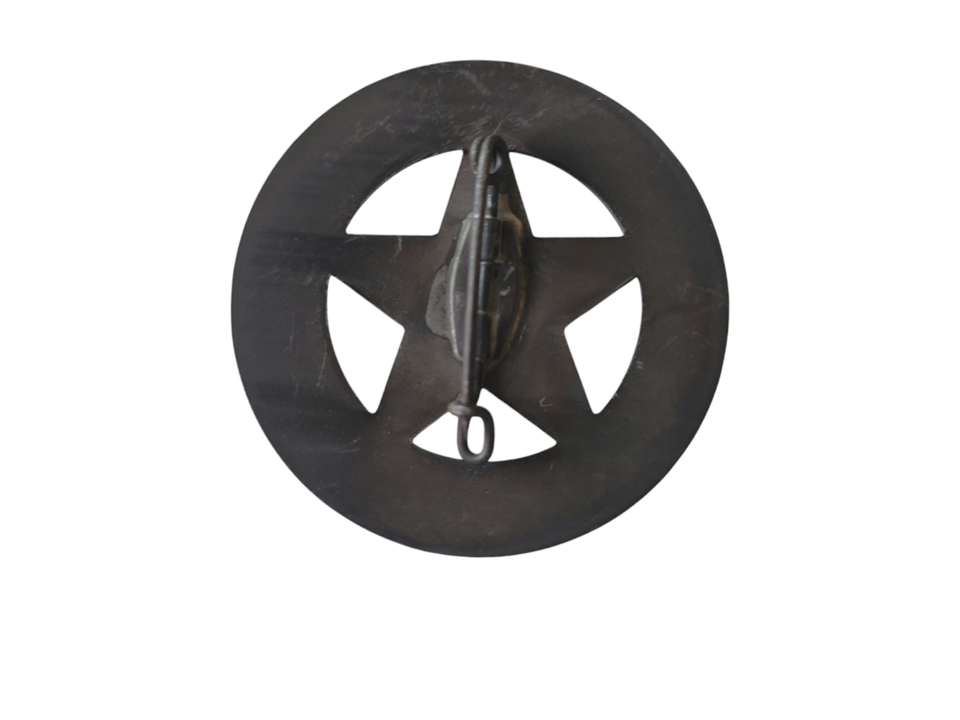 Western Badge Texas Rangers Tombstone Sheriff Pinkerton Detective Pin ...