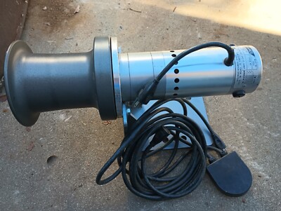 AB Chance 750 lb Capacity Electric Capstan Hoist Model 500 W/ Pedal | eBay